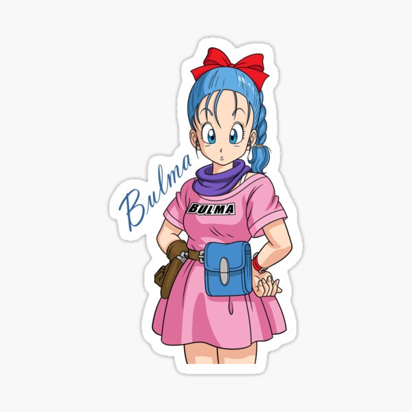 "bulma kid" Sticker for Sale by likahan | Redbubble