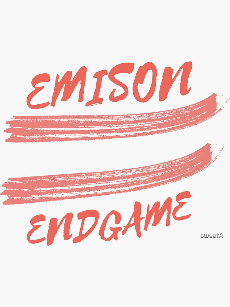"PLL's Emison = Endgame graffiti" Sticker for Sale by sweetA | Redbubble