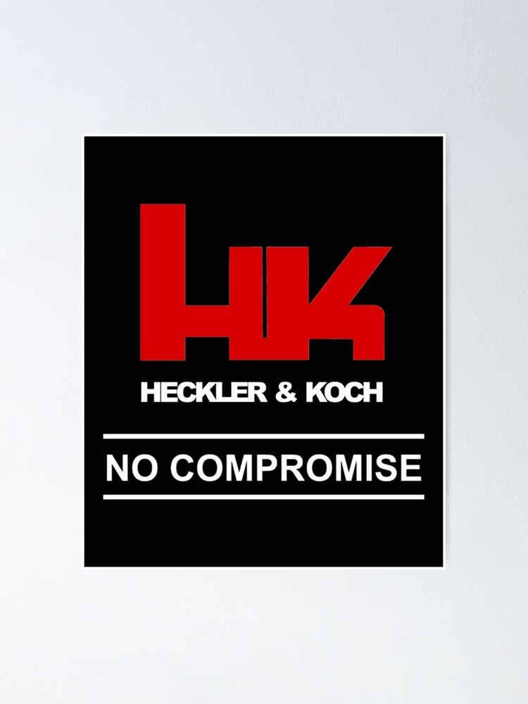 "No Compromise With HK" Poster for Sale by CarlosMarchena | Redbubble