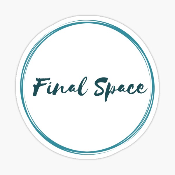 "Final Space" Sticker for Sale by BIHA08 | Redbubble