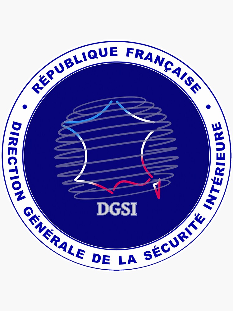 "DGSI DIRECTORATE GENERAL OF INTERNAL INFORMATION" Sticker for Sale by ...