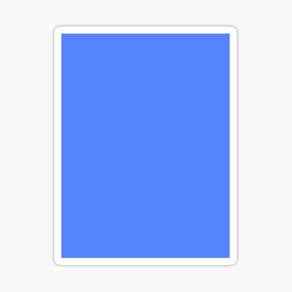 "Neon blue" Sticker for Sale by Amytham | Redbubble