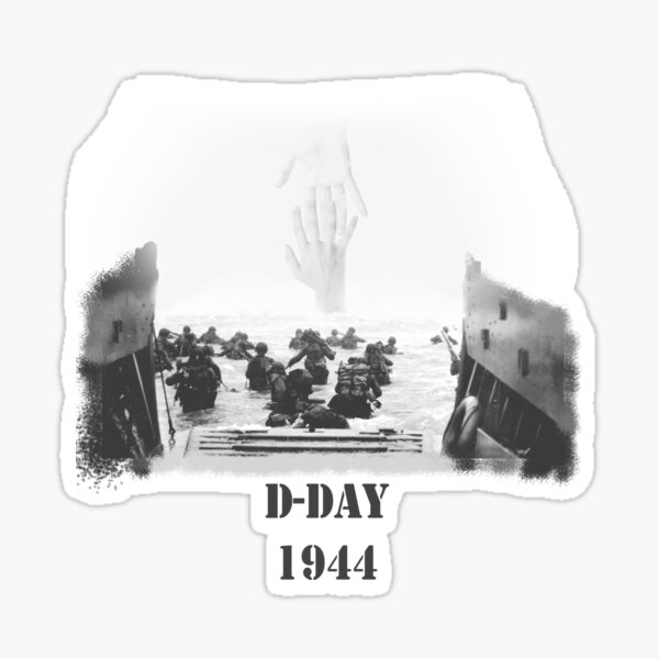 "D-day" Sticker for Sale by Skyrimjoe | Redbubble