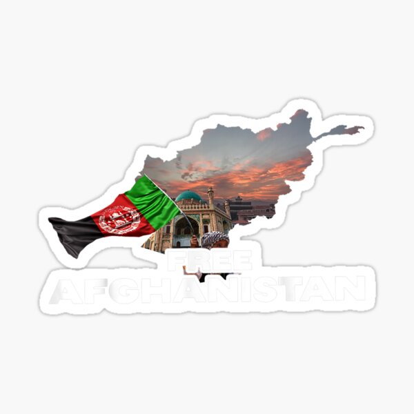 "Free Afghanistan Flag Afghan" Sticker for Sale by dowlingwis | Redbubble