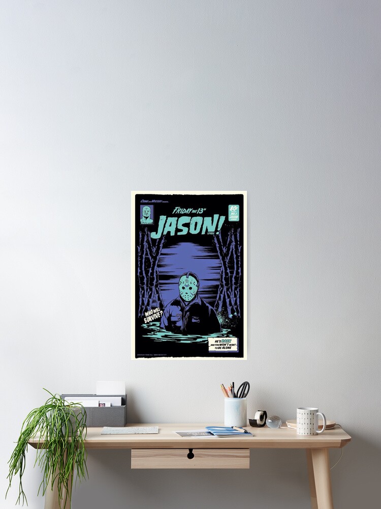 "Jason Friday Poster" Poster for Sale by margueritef | Redbubble