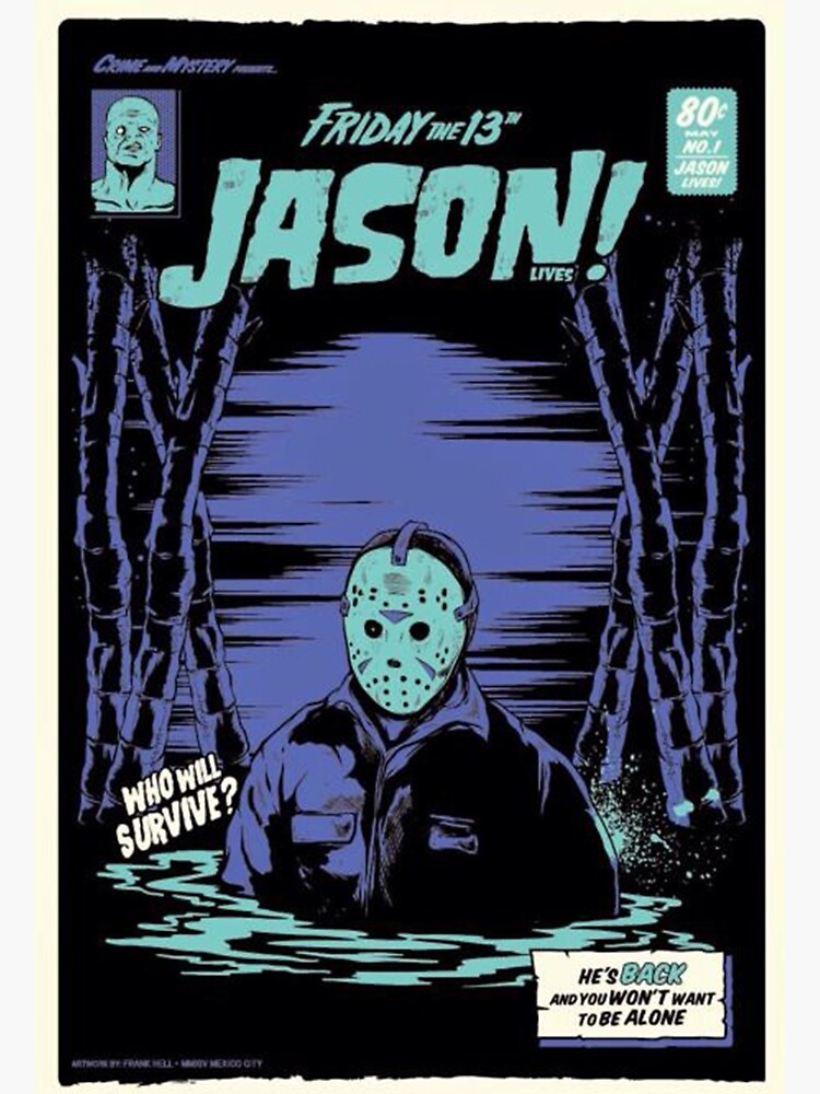 "Jason Friday Poster" Poster for Sale by margueritef | Redbubble
