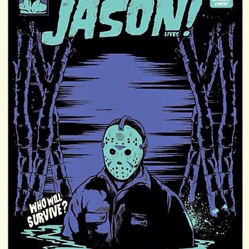"Jason Friday Poster" Poster for Sale by margueritef | Redbubble