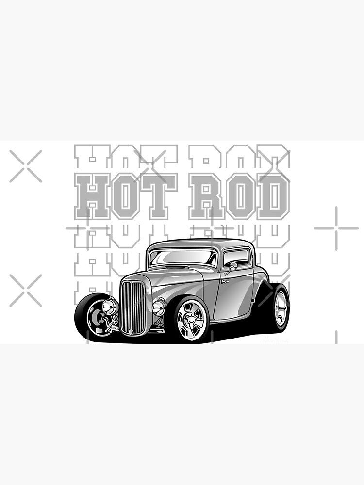 "Hot Rod Word Art V2" Cap for Sale by Walter4259 | Redbubble