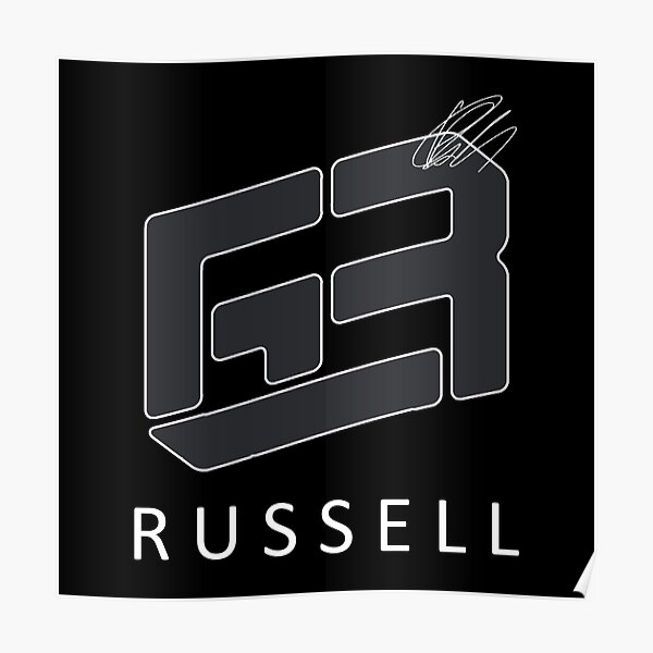 "George Russell F1 Graphic - Dark" Poster for Sale by cse313 | Redbubble