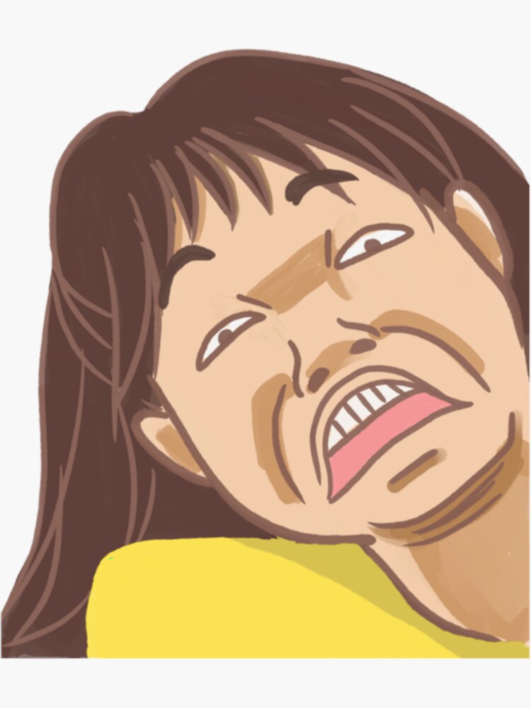 "really?" Sticker for Sale by Plernberry | Redbubble