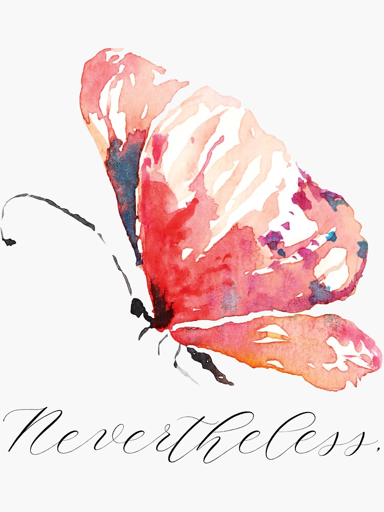 "Nevertheless butterfly (kdrama)" Sticker for Sale by ValAndVanya ...