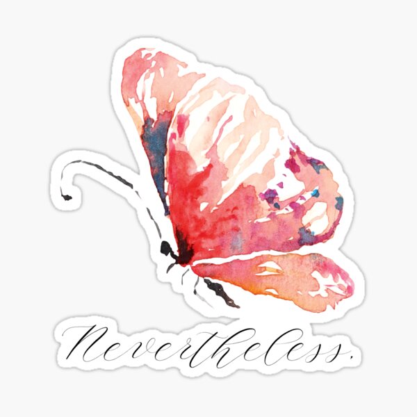 "Nevertheless butterfly (kdrama)" Sticker for Sale by ValAndVanya ...