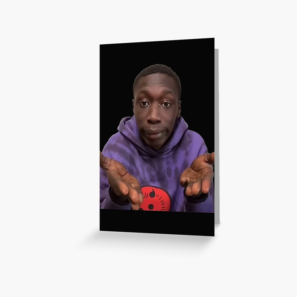 Tarjetas De Felicitación Khaby Lame Shirt Meme Joke Shirt Internet T Idea Funny Meme Tiktok