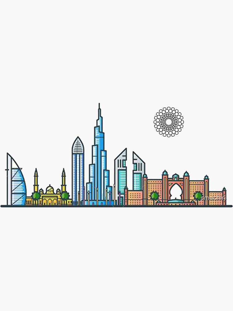"Dubai Expo" Sticker for Sale by cmachiri | Redbubble