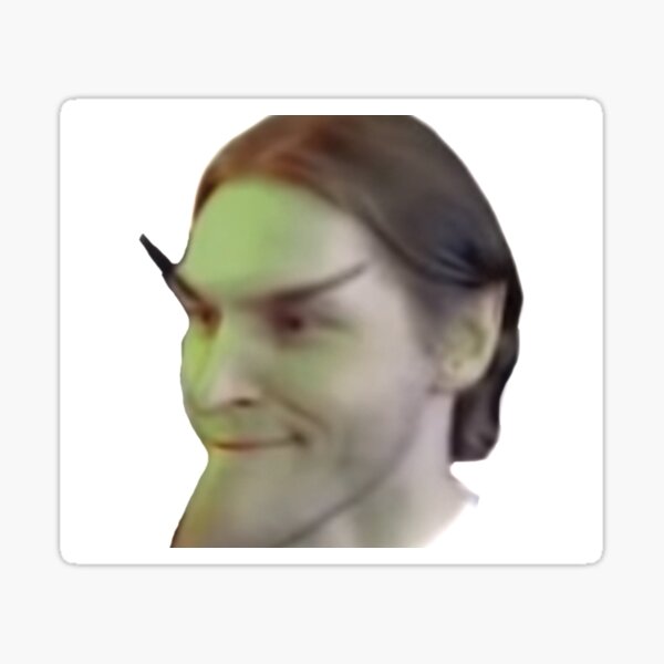 "Greedy Grinner Throw Blanket" Sticker for Sale by Flanignhandmade ...