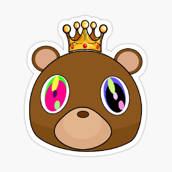 "Dropout Bear" Sticker for Sale by NEWAG3 | Redbubble