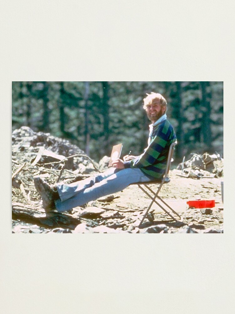 "The last picture ever taken of volcanologist David Alexander Johnston ...
