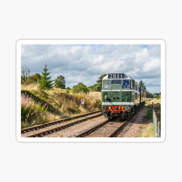 "Class 31 Diesel Locomotive" Sticker by silversnapper1 | Redbubble