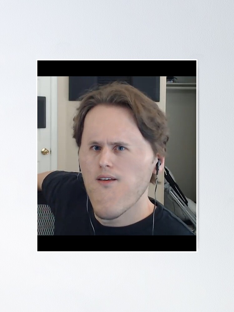 "Jerma985 Small Face " Poster for Sale by Flanignhandmade | Redbubble
