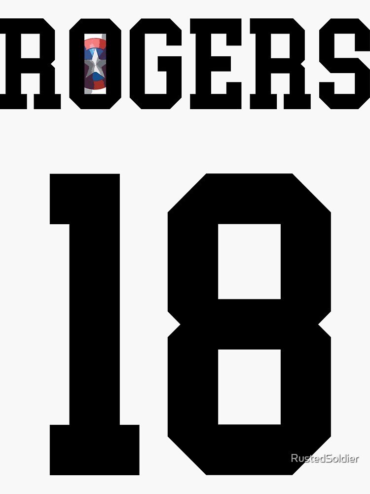 "Rogers 1918" Sticker for Sale by RustedSoldier | Redbubble