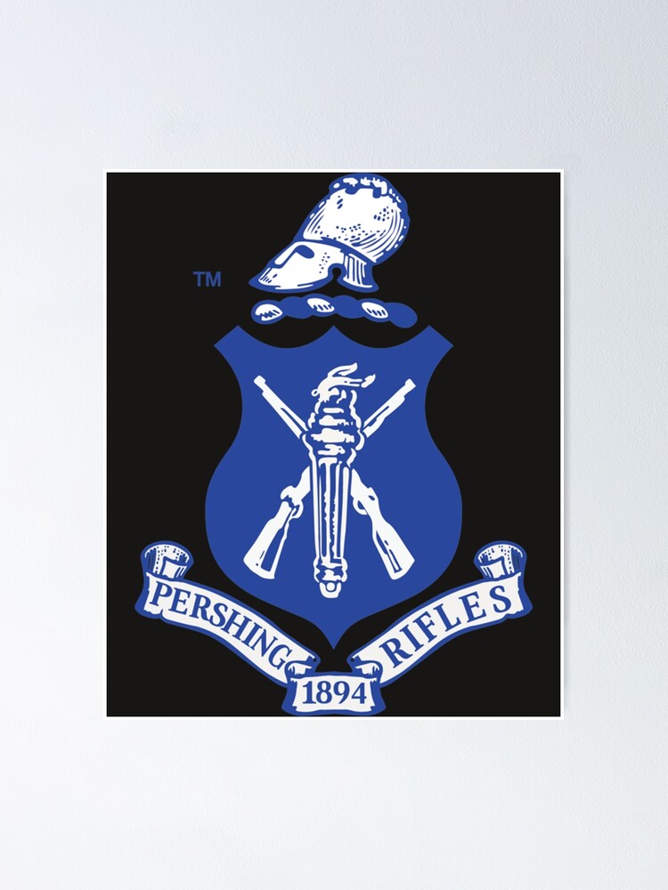 "Blue Pershing Rifles Classic ." Poster for Sale by VincentMateo47 ...