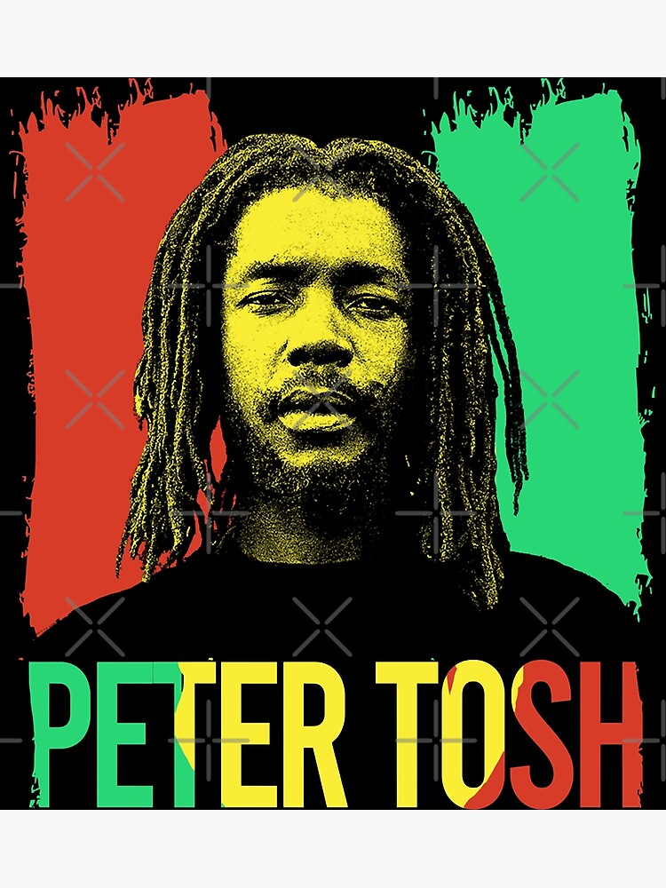 "Peter Tosh Reggae Musician Wailers Successful Solo Artist Rastafari ...