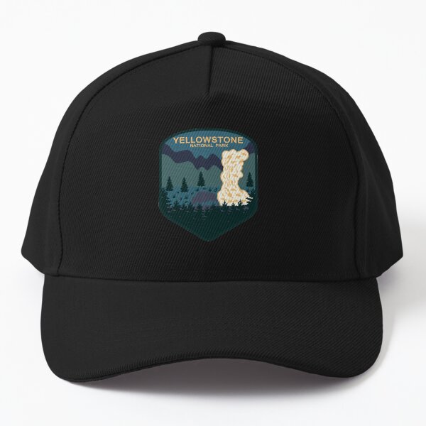 "yellowstone national park" Cap for Sale by Us-nature | Redbubble