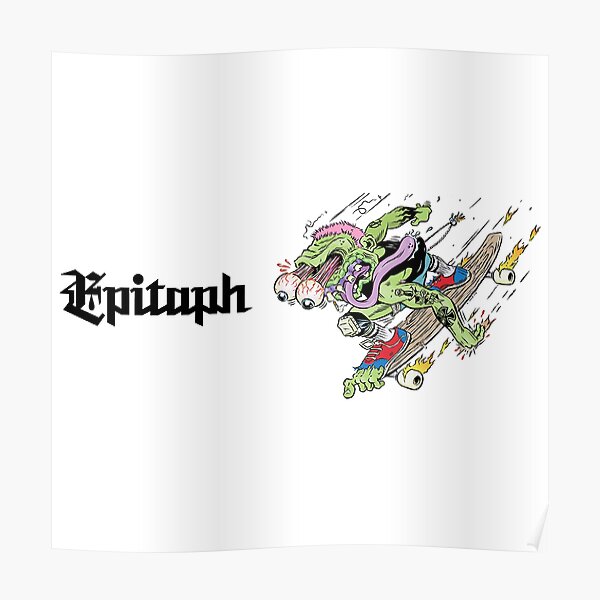 "epitaph recording" Poster for Sale by usiamano | Redbubble