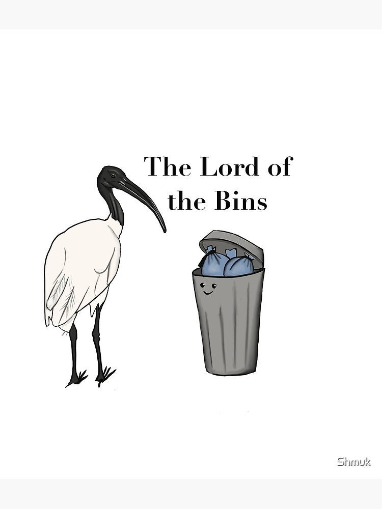 "The lord of the bins" Poster for Sale by Shmuk | Redbubble