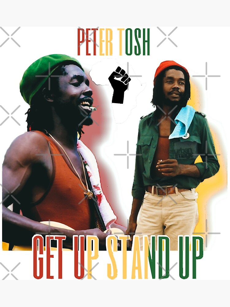 "Peter Tosh Reggae Musician Wailers Successful Solo Artist Rastafari ...