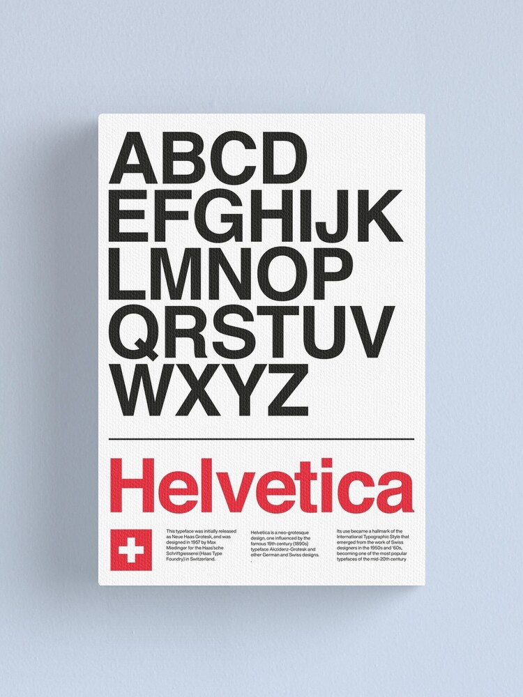 "Helvetica Font Design - Helvetica Typeface Design. Typographic Design ...