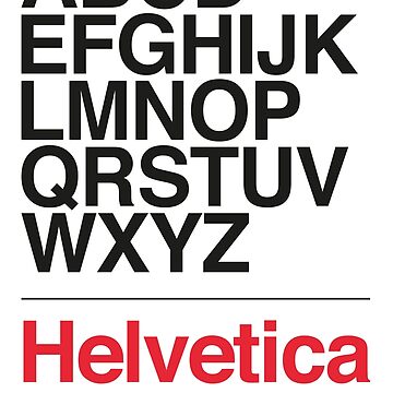 "Helvetica Font Design - Helvetica Typeface Design. Typographic Design ...