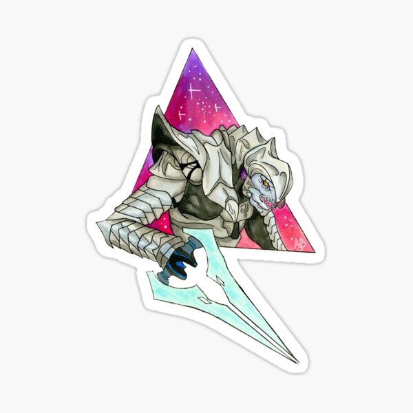"The Arbiter" Sticker for Sale by Kristinaing | Redbubble