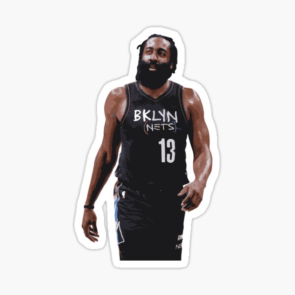 "James Harden 13 Basketball" Sticker for Sale by vanlanhPro | Redbubble
