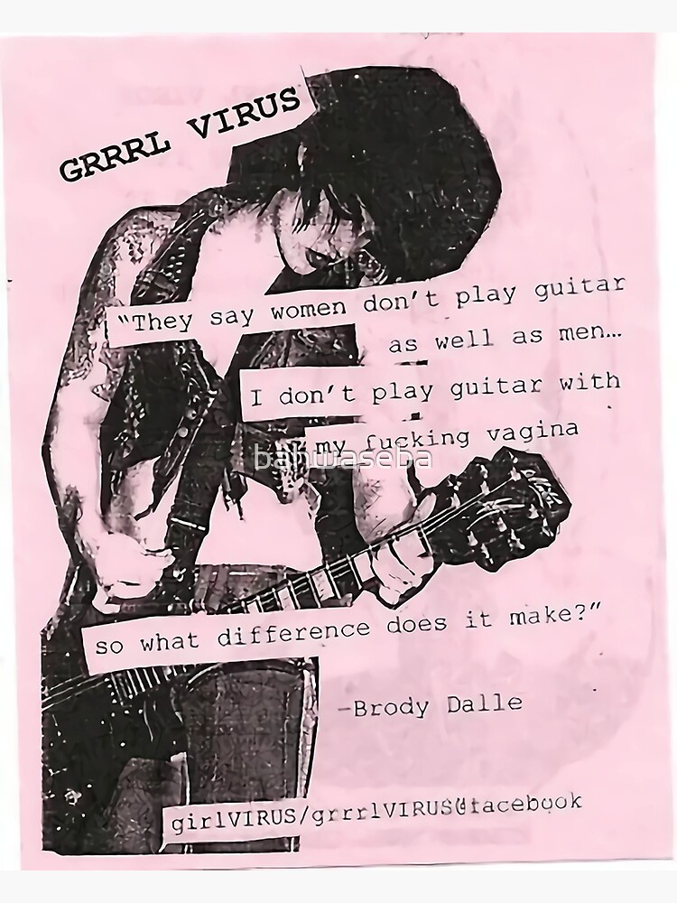 "pink riot grrrl aesthetic - " Poster by bahwaseba | Redbubble