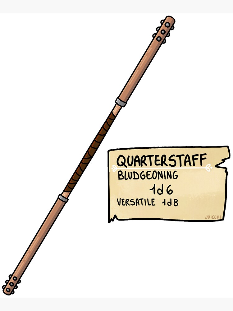 Quarterstaff Dnd 5e Dungeon Therapy On Instagram: “VISIBLE STALKER