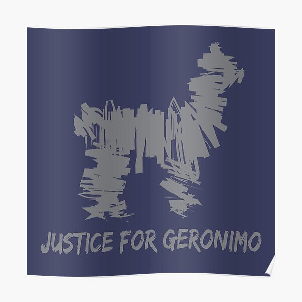 "Justice for Geronimo, Geronimo the Alpaca, Expressive design for Men ...