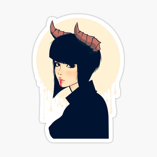 "Succubus" Sticker for Sale by NikolayNekrylov | Redbubble