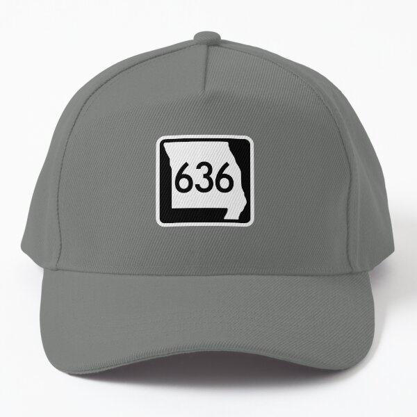 "Missouri State Route 636 (Area Code 636)" Cap for Sale by SRnAC ...
