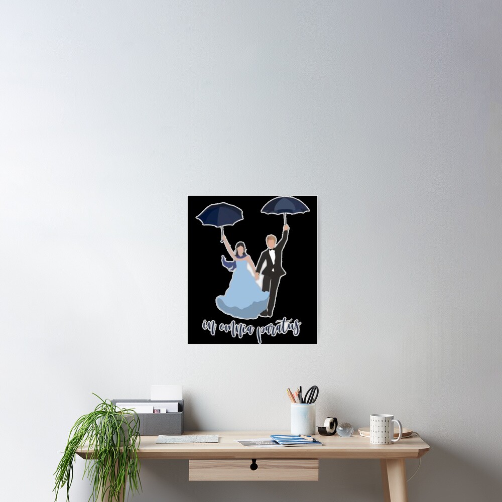 "In Omnia Paratus Drawing Sticker" Poster by lattpag | Redbubble