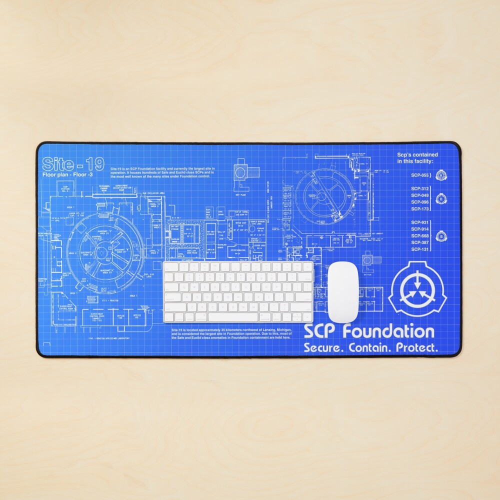 "SCP Site-19 Blueprint" Poster for Sale by TopCatCabcurr | Redbubble
