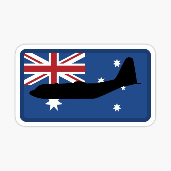 "C-130 Hercules RAAF" Sticker for Sale by StrongVlad | Redbubble