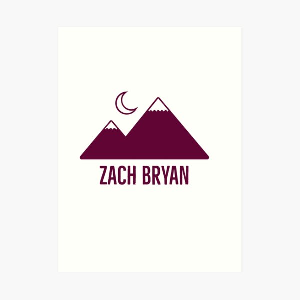 Zach Bryan Art Prints | Redbubble