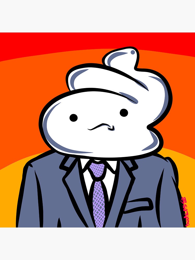 "Mr foamy OIC ROY color" Sticker for Sale by Doodleshouse | Redbubble