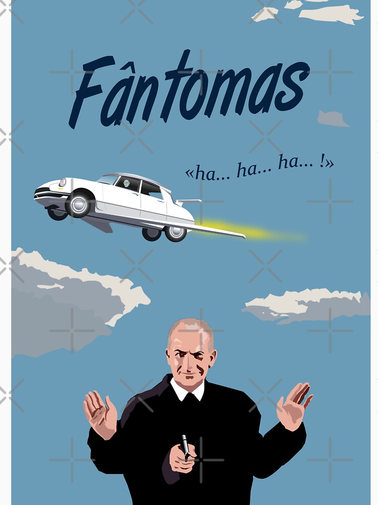 "Fantômas Poster" T-Shirt von nicolastremblay | Redbubble