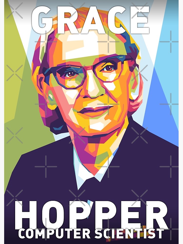 "Grace hopper" Poster by Shecience | Redbubble