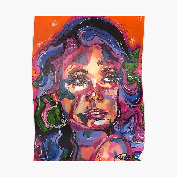 "Farrah" Poster by ashtrick | Redbubble