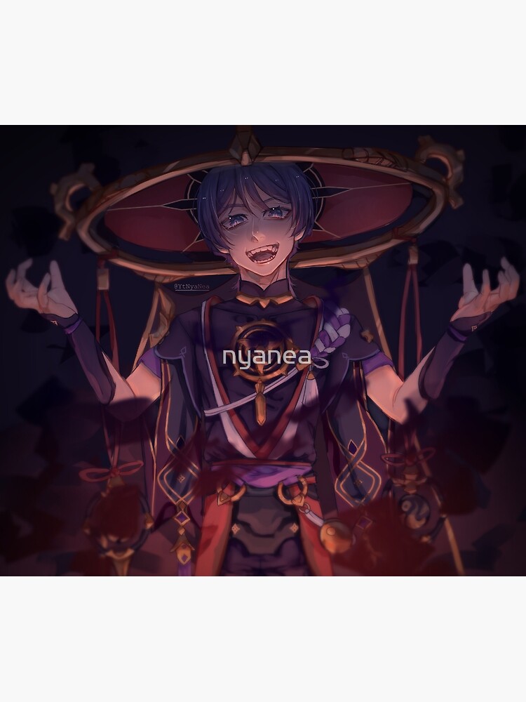 "Scaramouche - Genshin Impact" Poster by nyanea | Redbubble