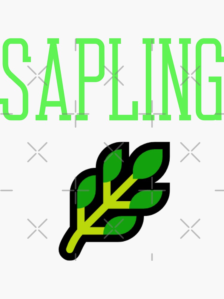 "Hololive Oshi - Sapling" Sticker for Sale by Comfy-Alligator | Redbubble