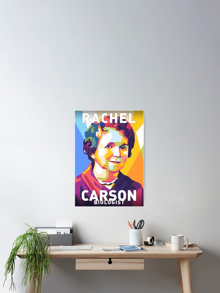 "Rachel Carson" Poster by Shecience | Redbubble